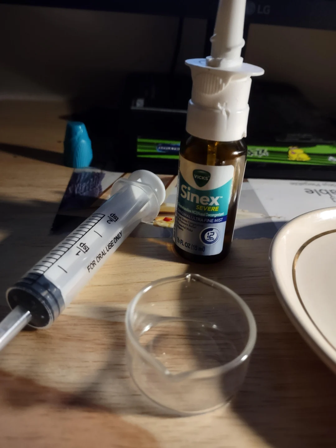 Said fuck it and made a nasal spray after seeing the hype. and yuuuup...I can't feel my face and ...