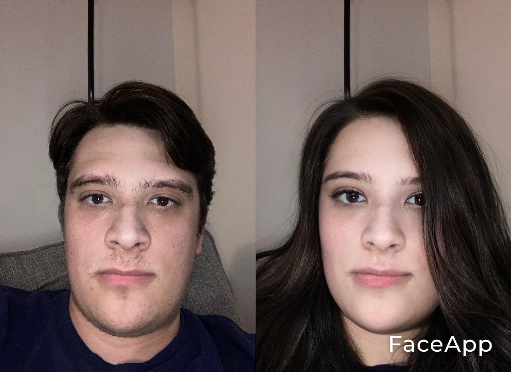 Advice needed: are the FaceApp results at all realistic? 26 MTF (Further details in comments ...
