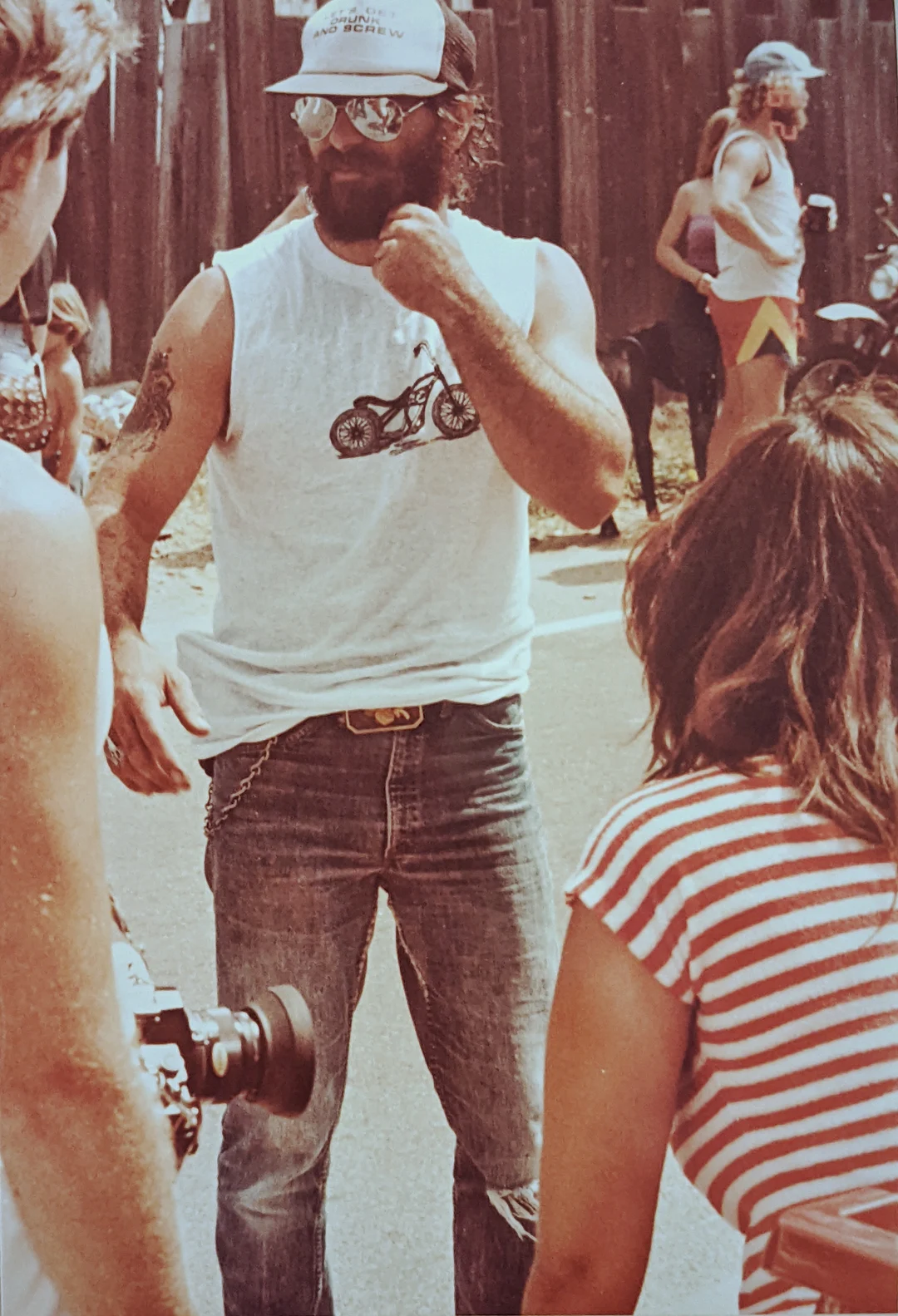 My uncle Wayland, looking timelessly cool in 1982 | Scrolller