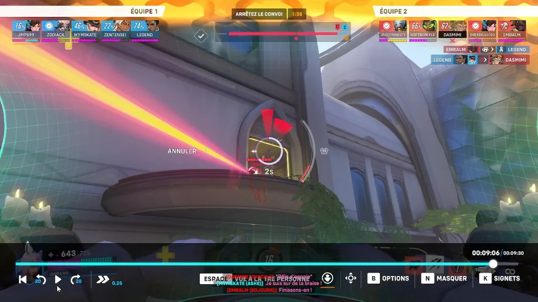 I witnessed the public execution of my whole team, so I had to add some dramatic music to it ...