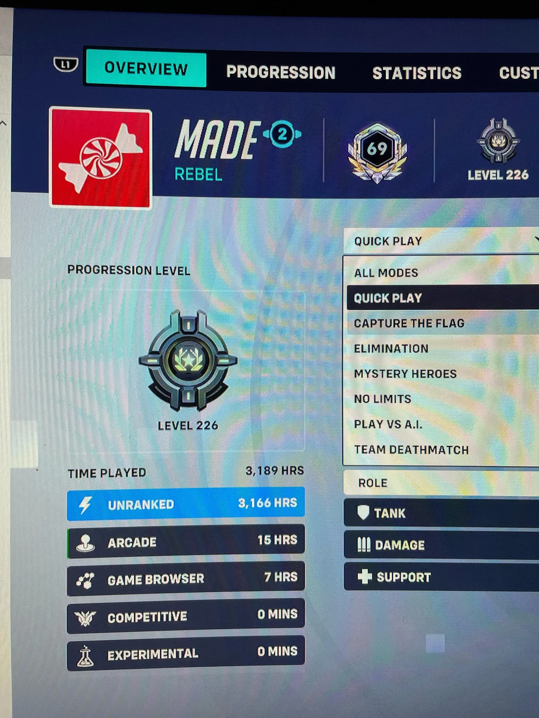 Quickplay Warrior 💀 | Scrolller