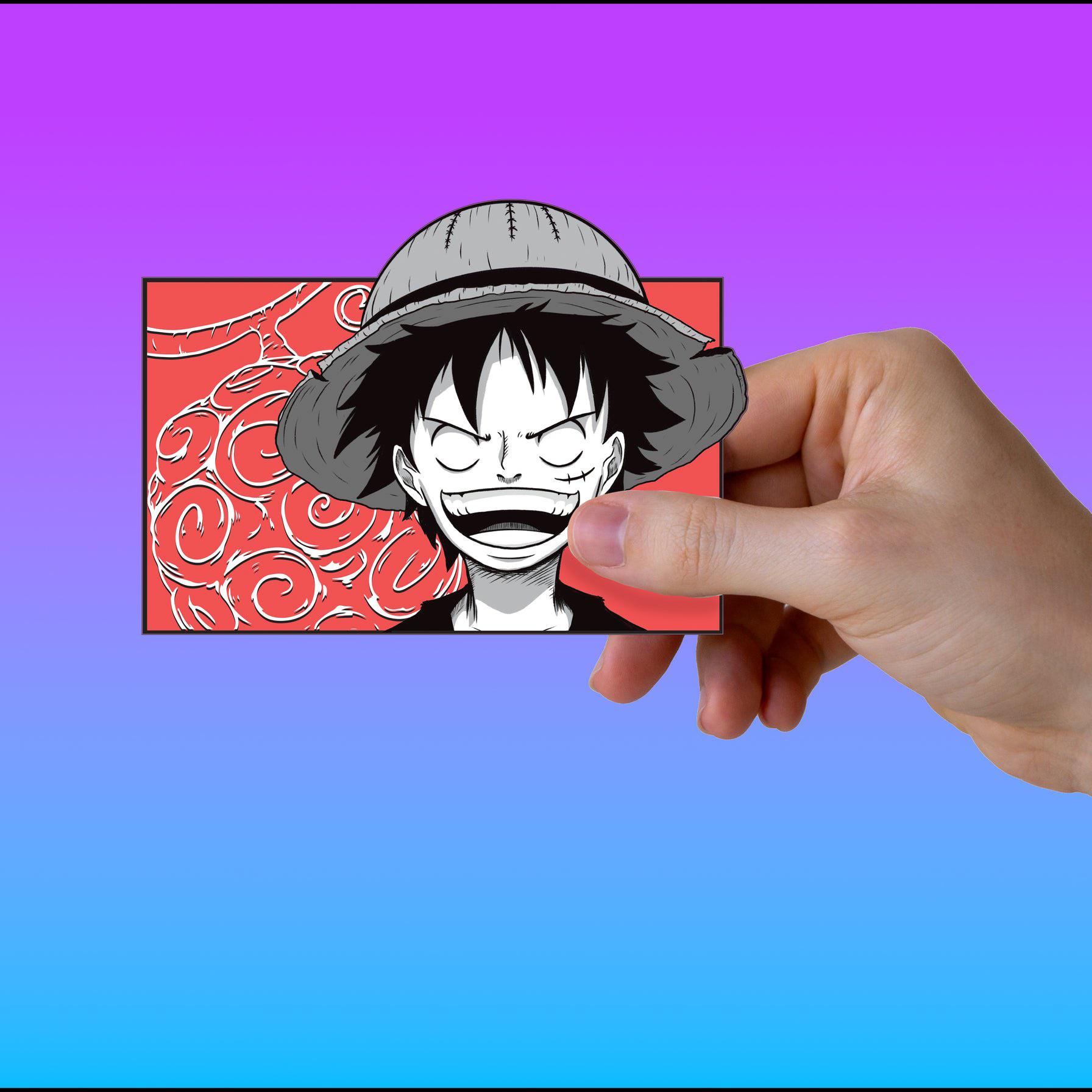I made One Piece stickers | Scrolller