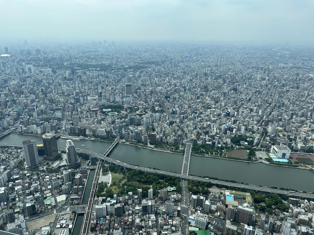 Tokyo from the SkyTree | Scrolller