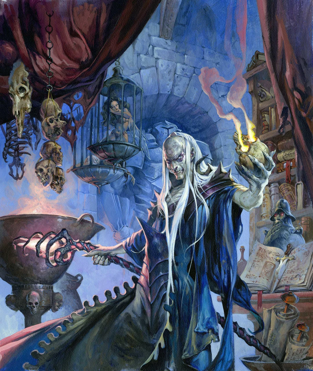 Magroth The Undead Wizard by Jesper Ejsing | Scrolller