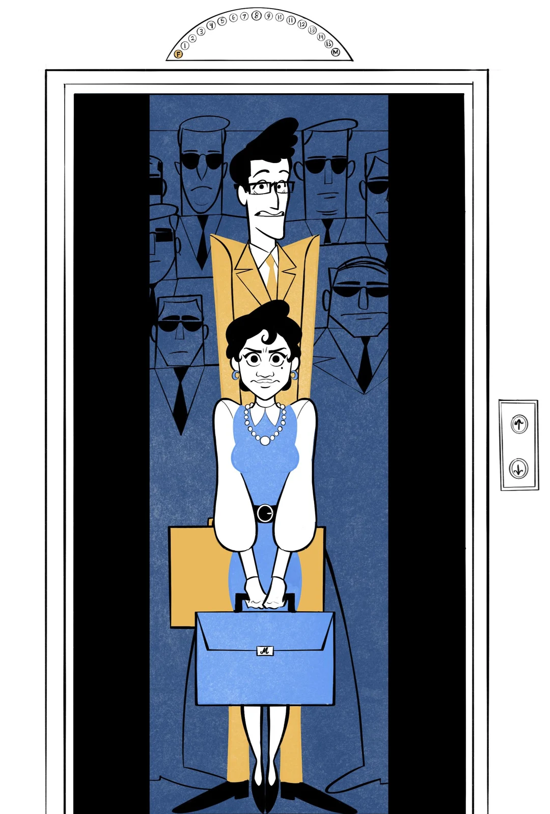 Super secret agency..with only one elevator | Scrolller