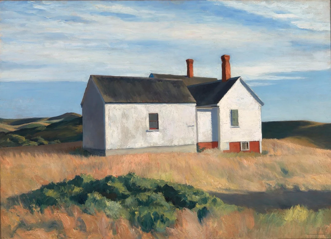 Ryder’s House, Oil on Canvas, Edward Hopper, 1933. | Scrolller