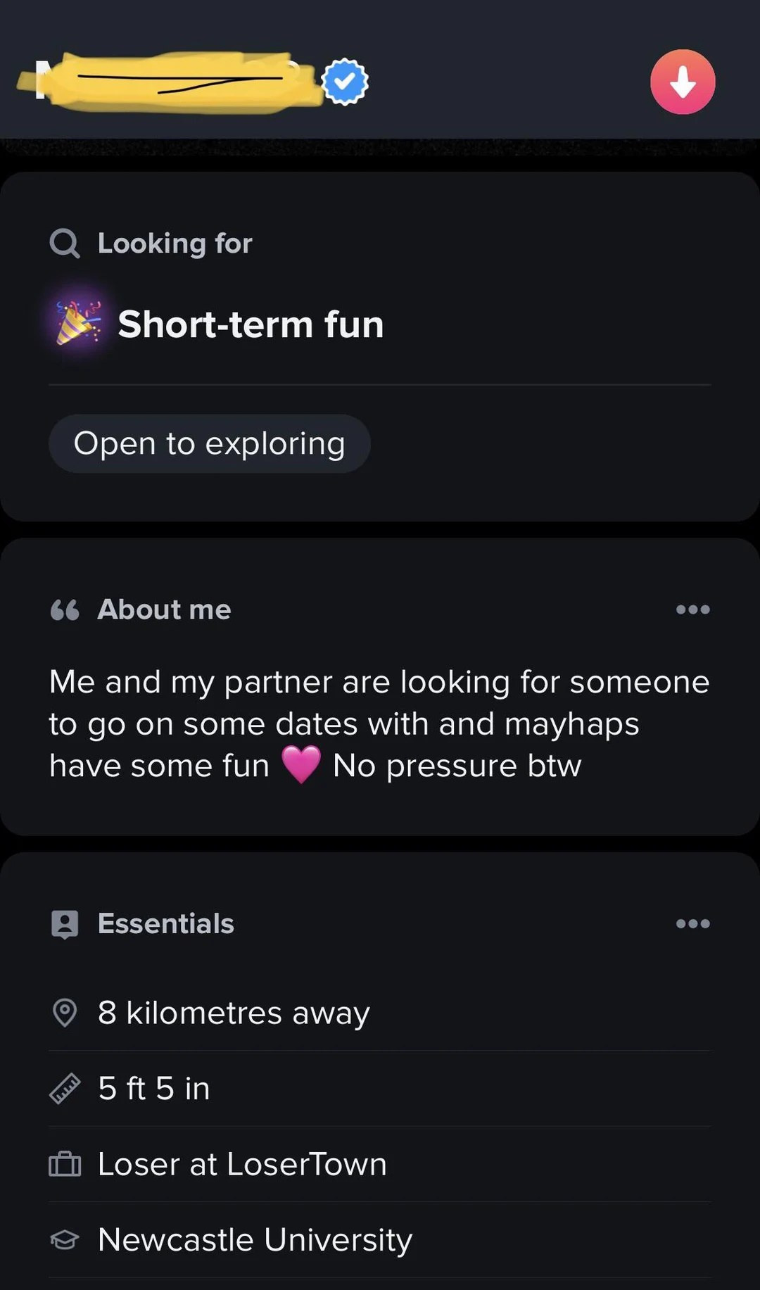 Will you swipe right or left? | Scrolller