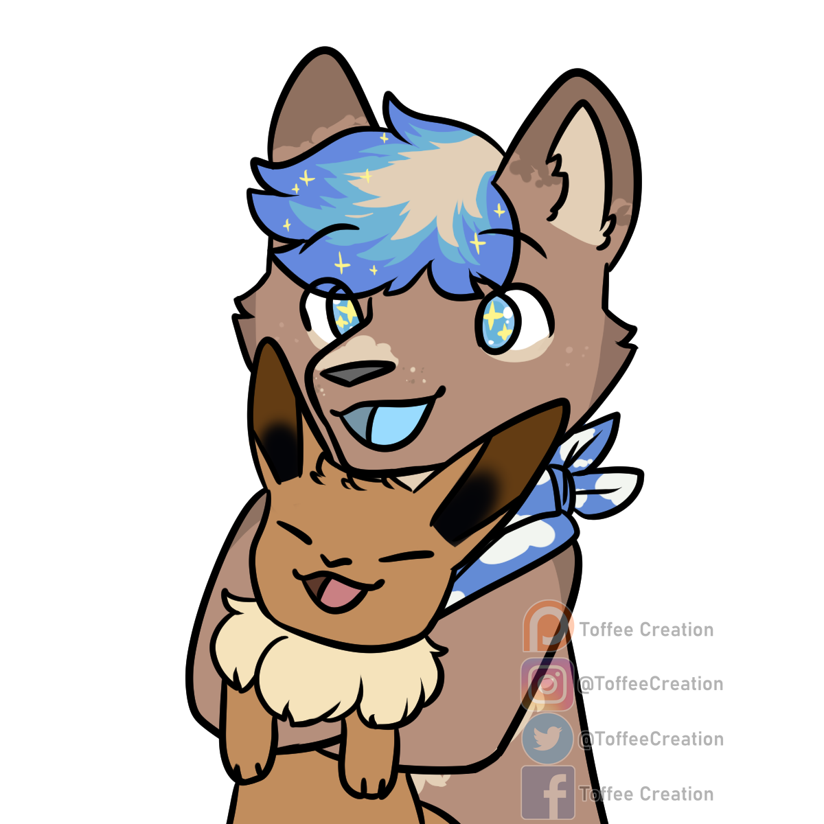 Pokemon Partner Eevee! (YCH Work) | Scrolller