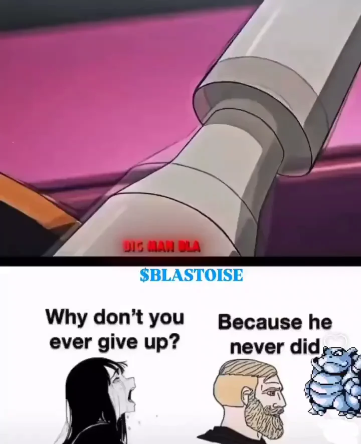 Big Man Blastoise Never Gave Up | Scrolller