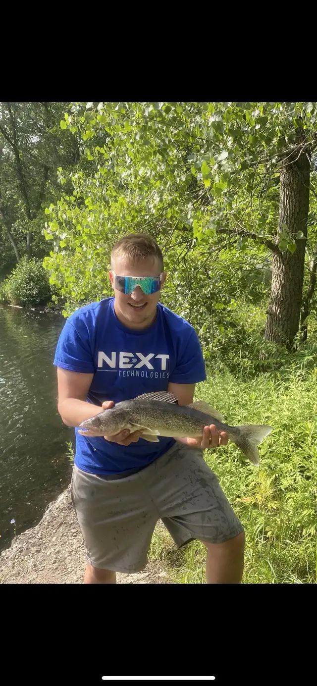 Caught my very first walleye ever! Super pumped | Scrolller