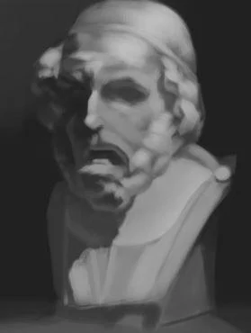 Value Study by me, digitally, 2023 | Scrolller
