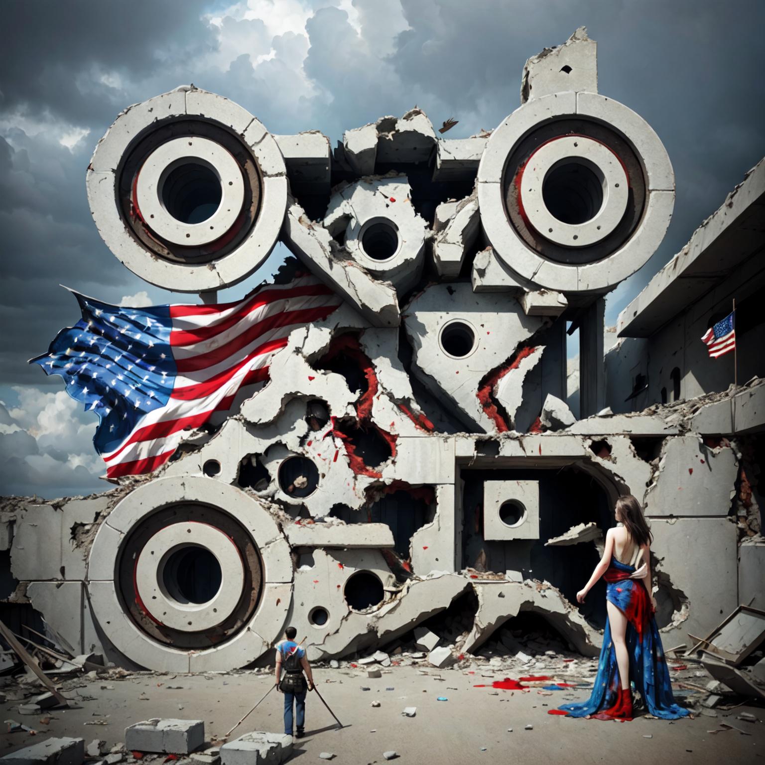 Surreal Amerika QR Code | Scrolller