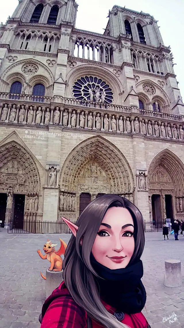 Sienna and Draygo in Paris by me | Scrolller