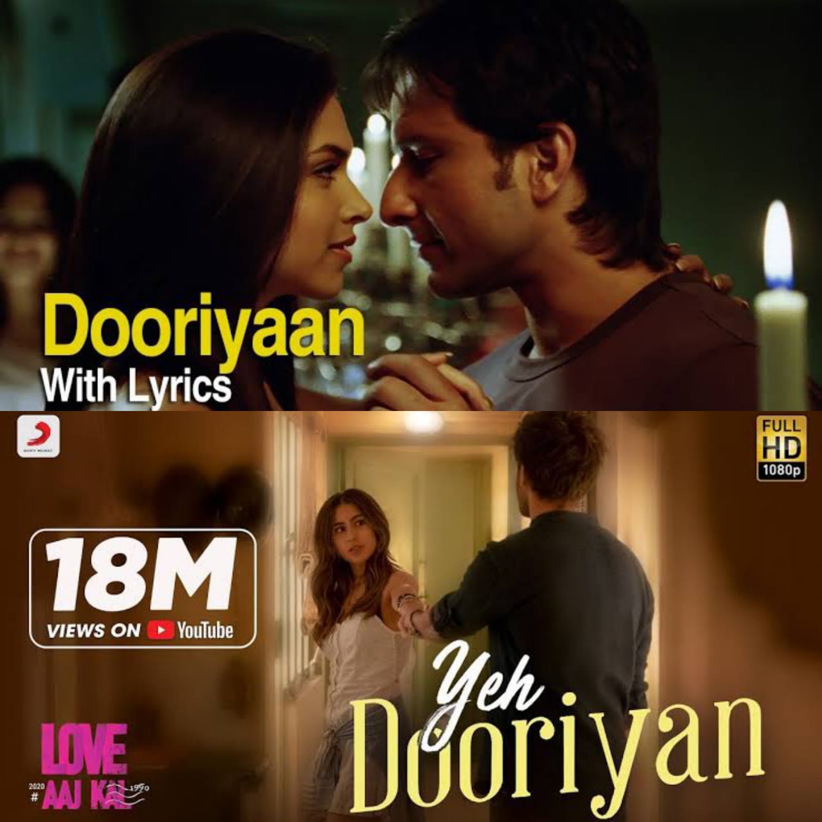 Which version of Dooriyan do you prefer? On a side note, love the way they kept the tune intact ...