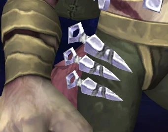 We need transmog daggers that resemble the kunai on the Vulpera heritage armor | Scrolller