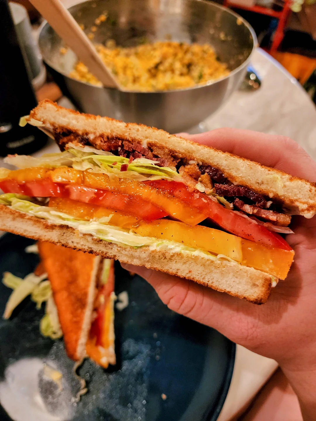 Peak tomato season BLT that I made | Scrolller