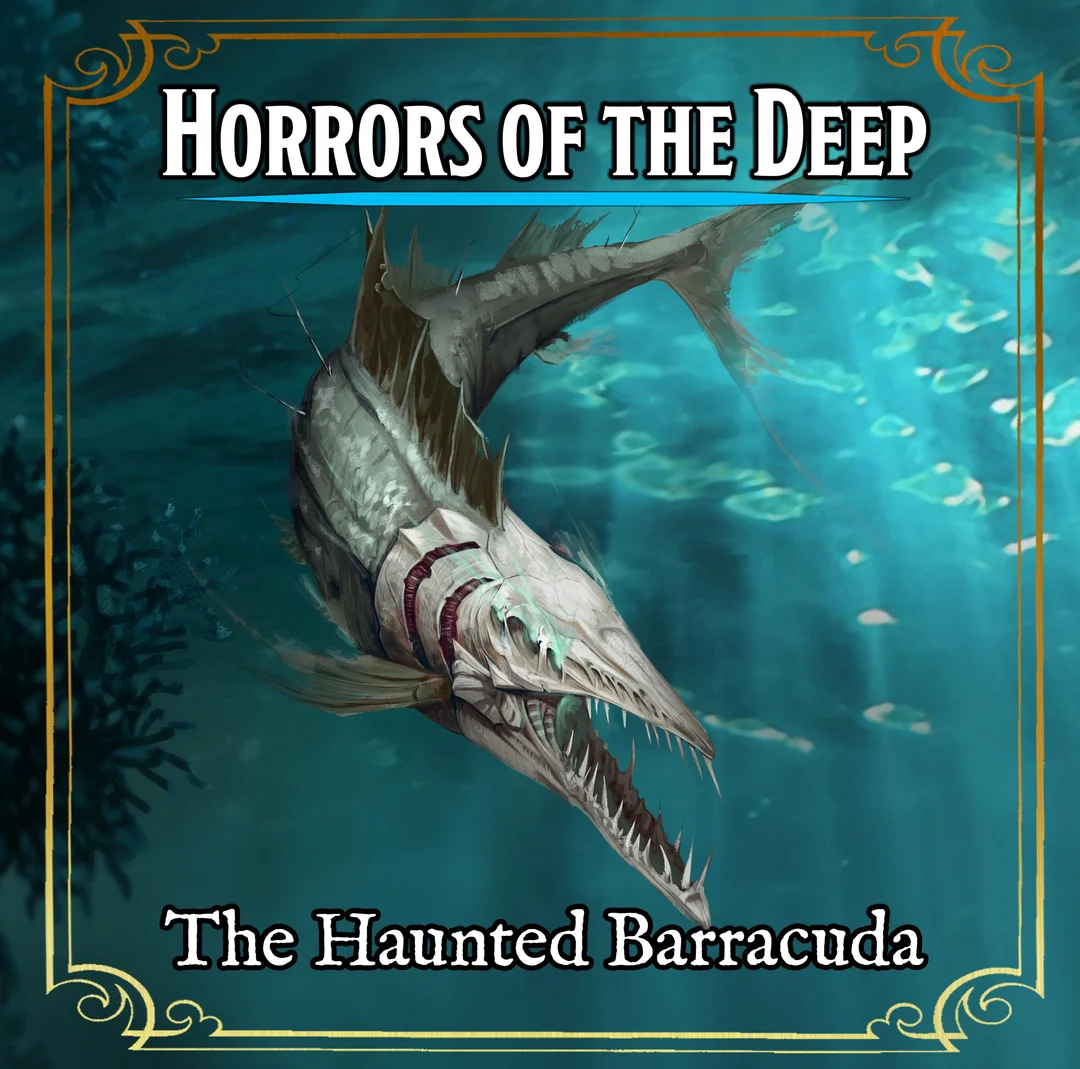The Haunted Barracuda from Horrors of the Deep | Scrolller