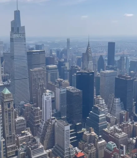 New York City from the top of the Empire State Building | Scrolller