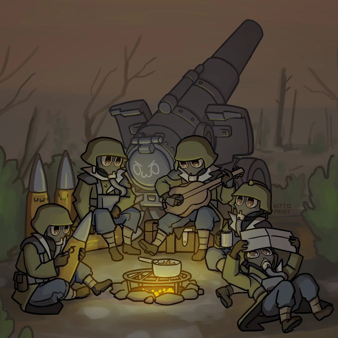 Krieg Boys Vibing (by Kitto Paint) | Scrolller