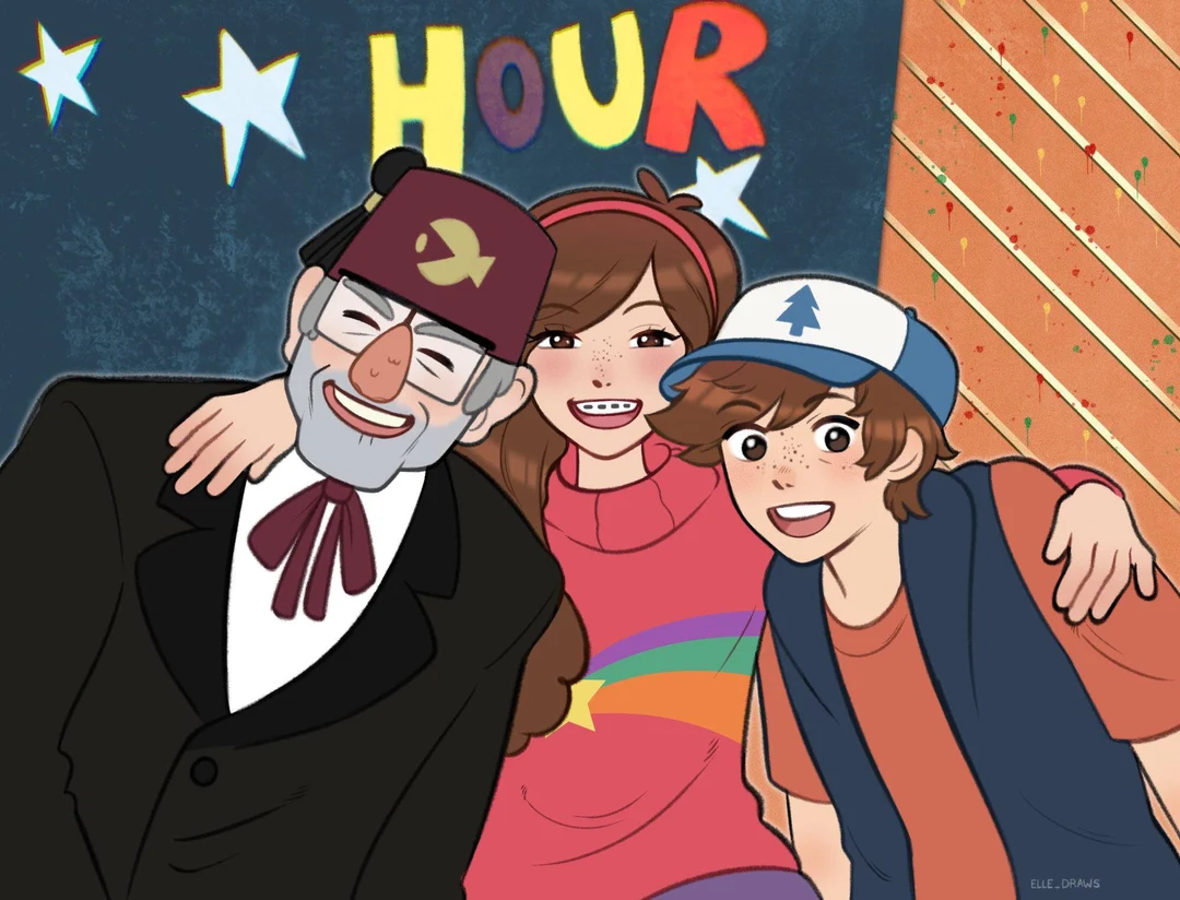 The Gravity Falls Family (@Elle_draws) | Scrolller
