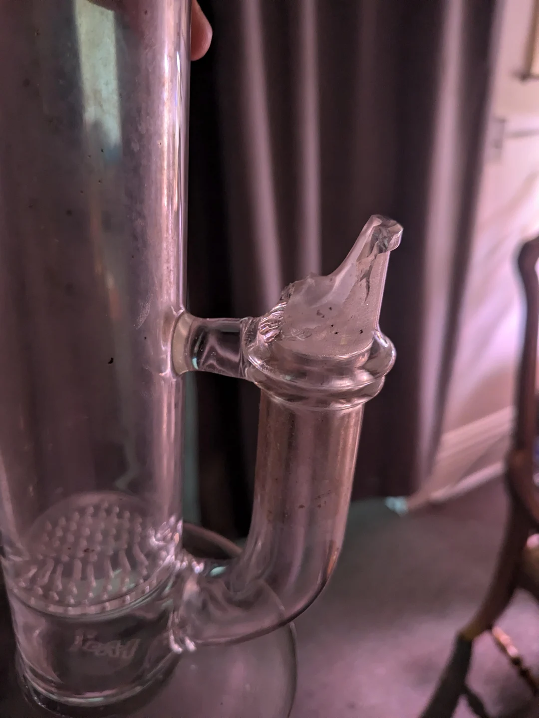 Easy to get this taper fixed? How much would it cost to have a glass blower repair this? Still ...