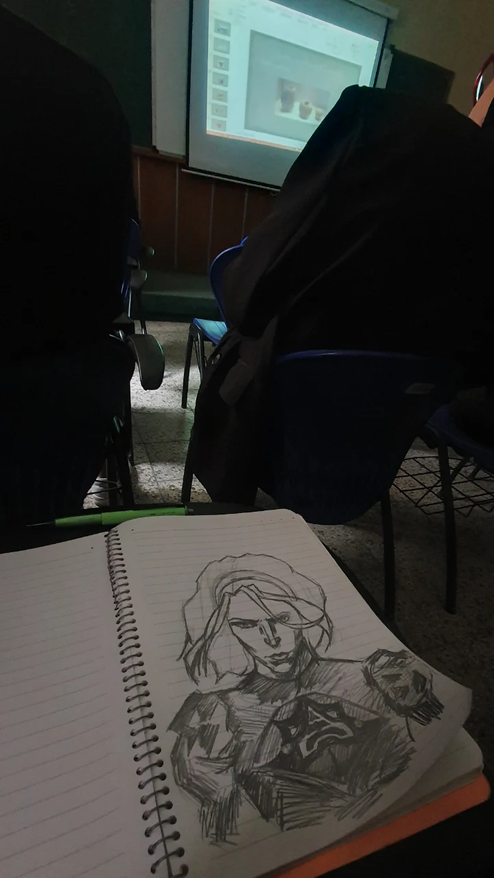 I drew 2B in Jojo style during history class | Scrolller