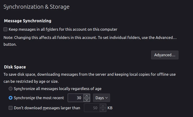 See comment: How do these Thunderbird settings work? | Scrolller
