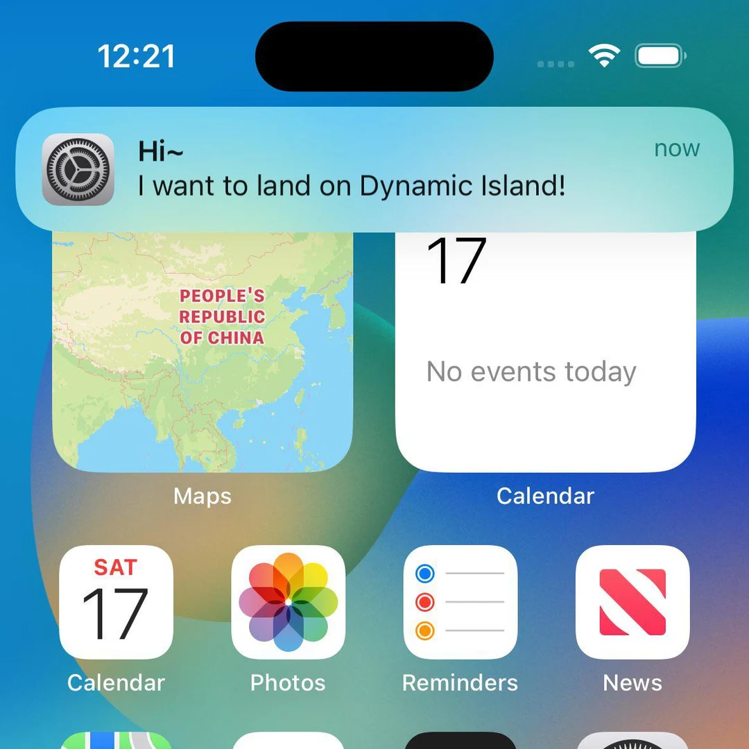 Dynamic island wish list | Scrolller
