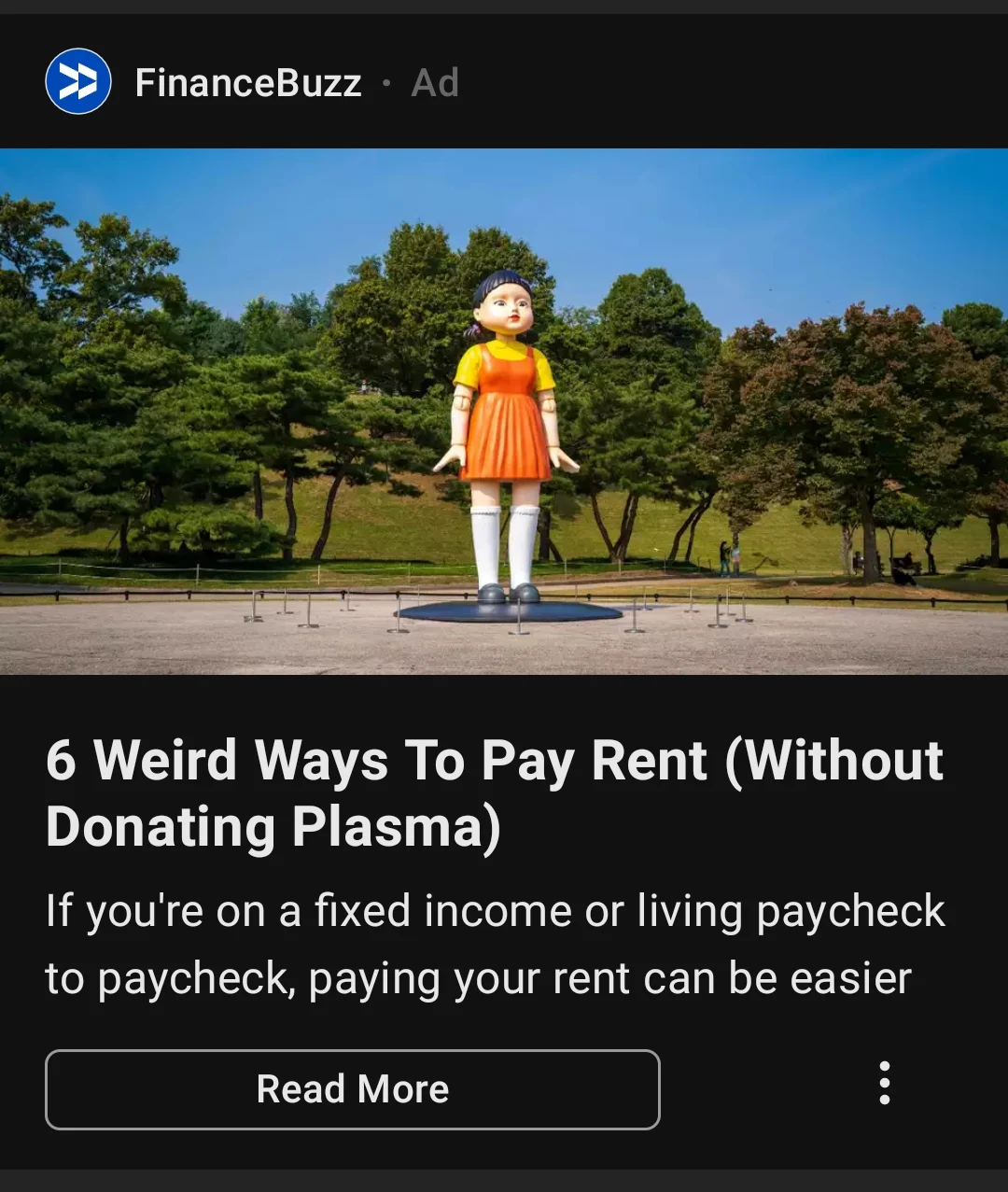 Real ad. | Scrolller