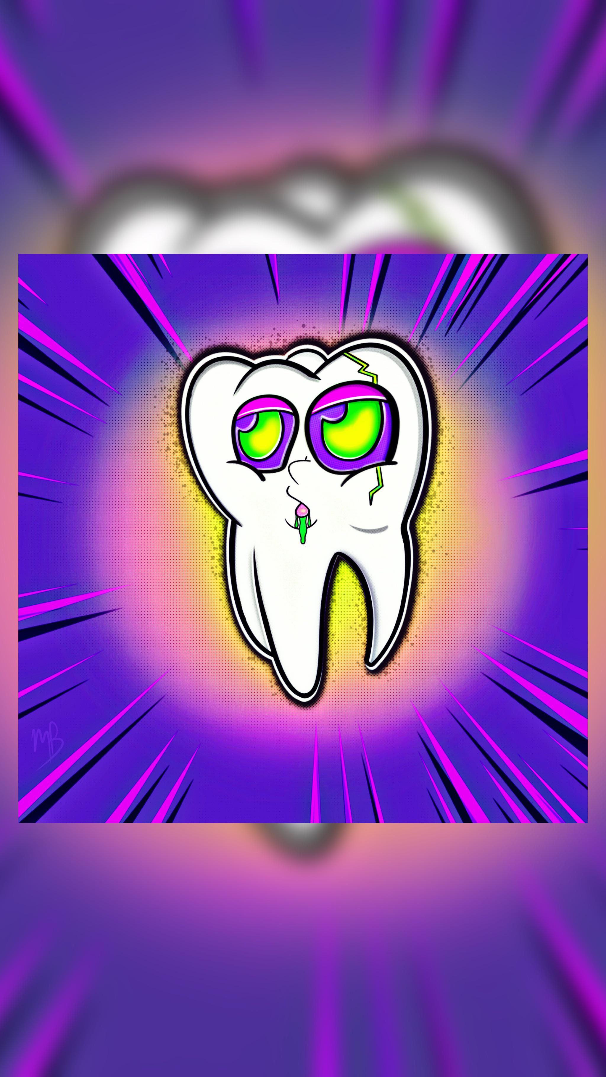 Dr. Decay: Original Character Artwork 🦷 | Scrolller