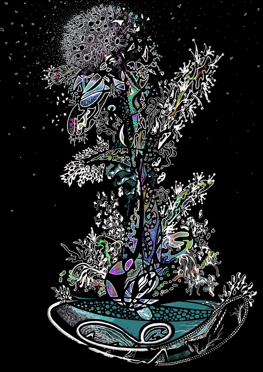 Pollen , Me , Digital Illustration, 2022 | Scrolller