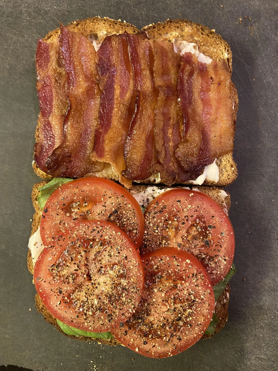 Classic BLT featuring black pepper | Scrolller