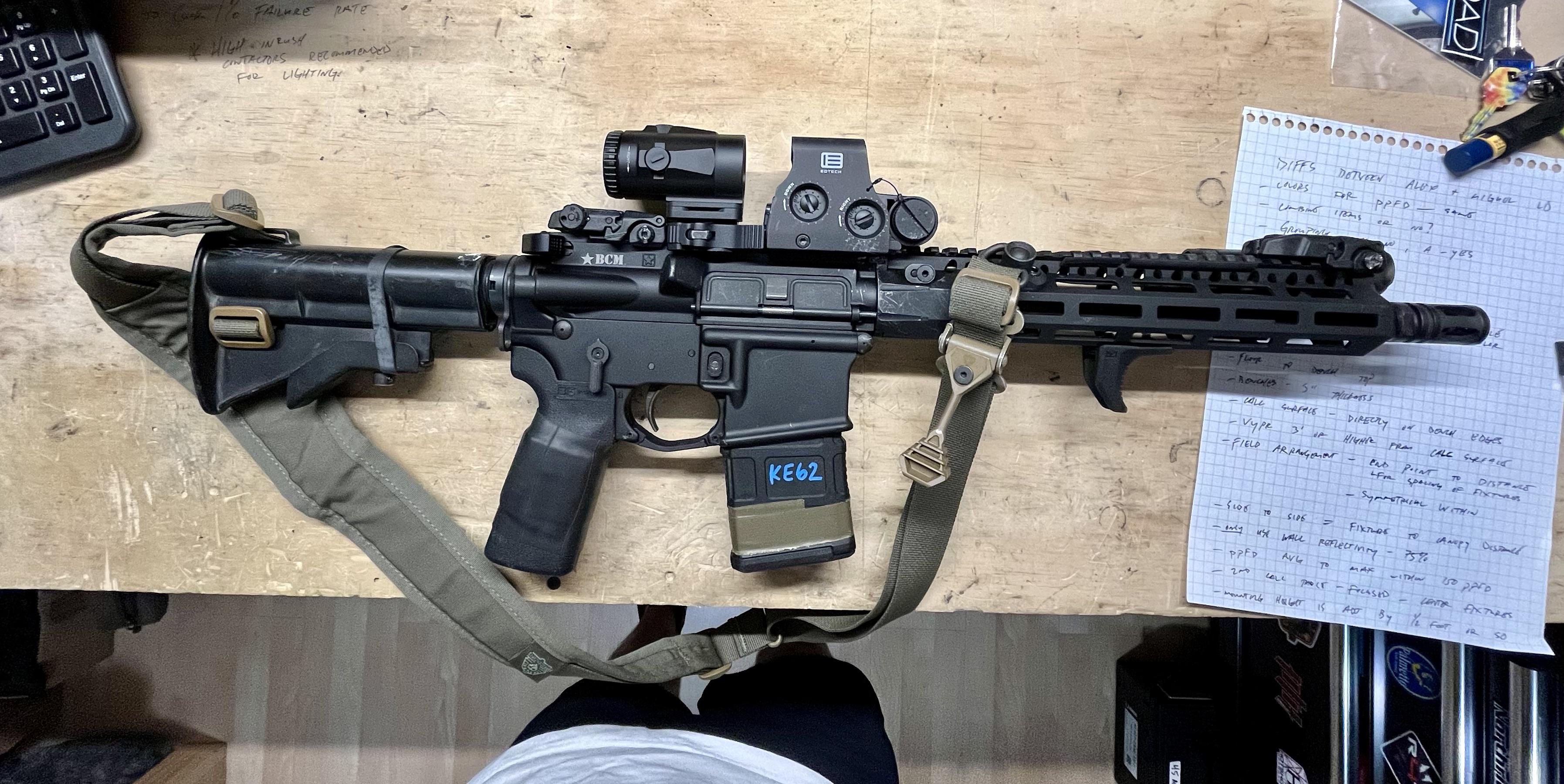 Took off my unity mount for the magnifier. Unsure if I like the lower height now. Any riser ...