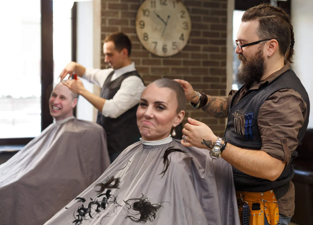 Prince William glad he can finally take Kate to his local barber. | Scrolller