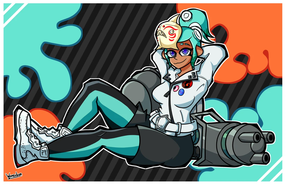 Full Splatoon OC Comm [Art by Me] | Scrolller