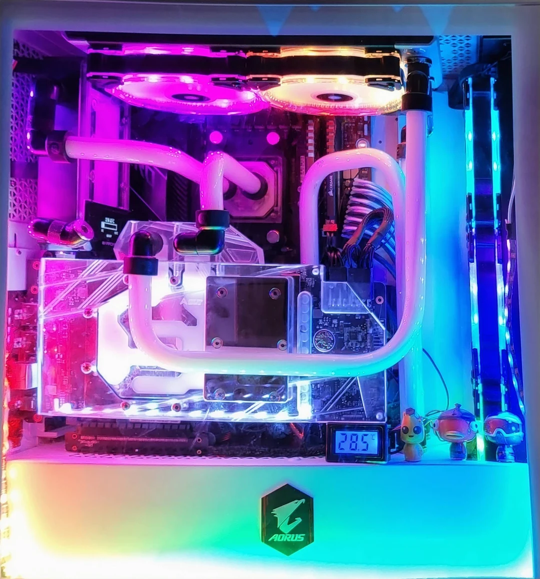 Rebuilt my son's gaming computer in a 4000D | Scrolller