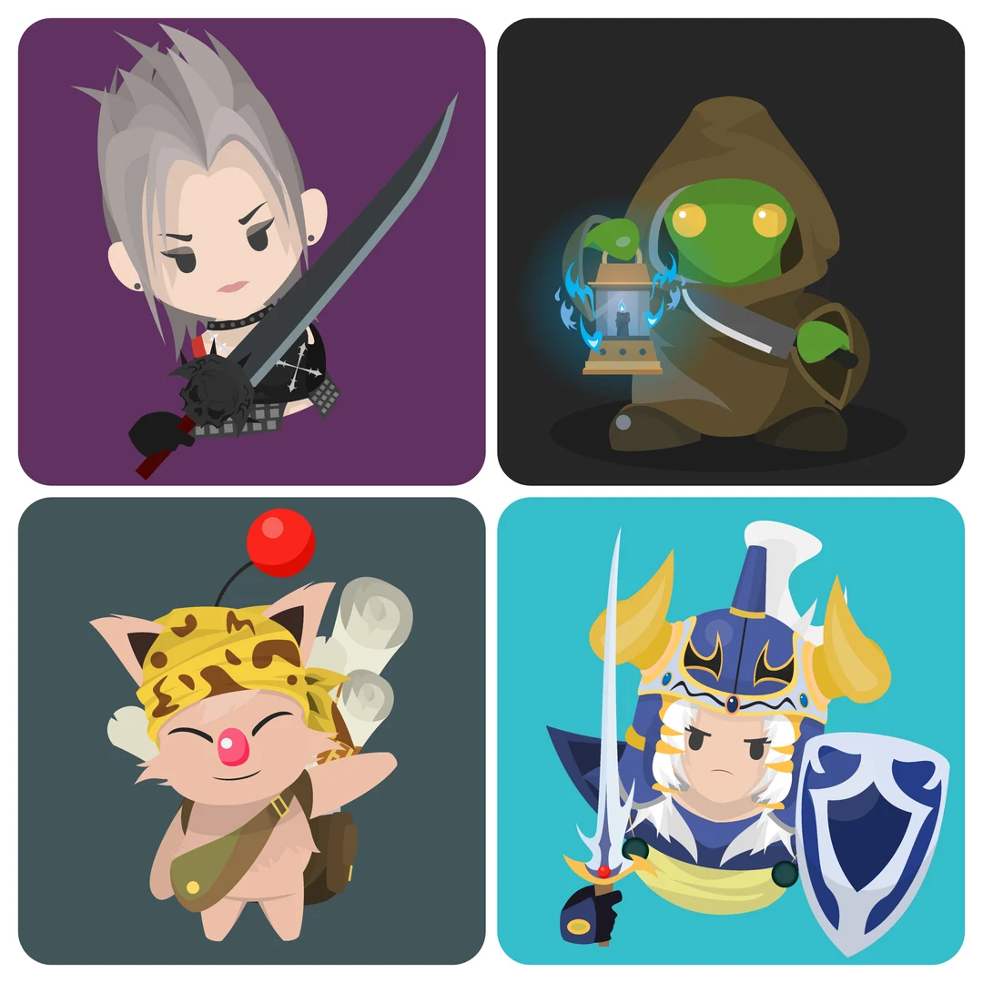 I've made some more Final Fantasy icons :) | Scrolller