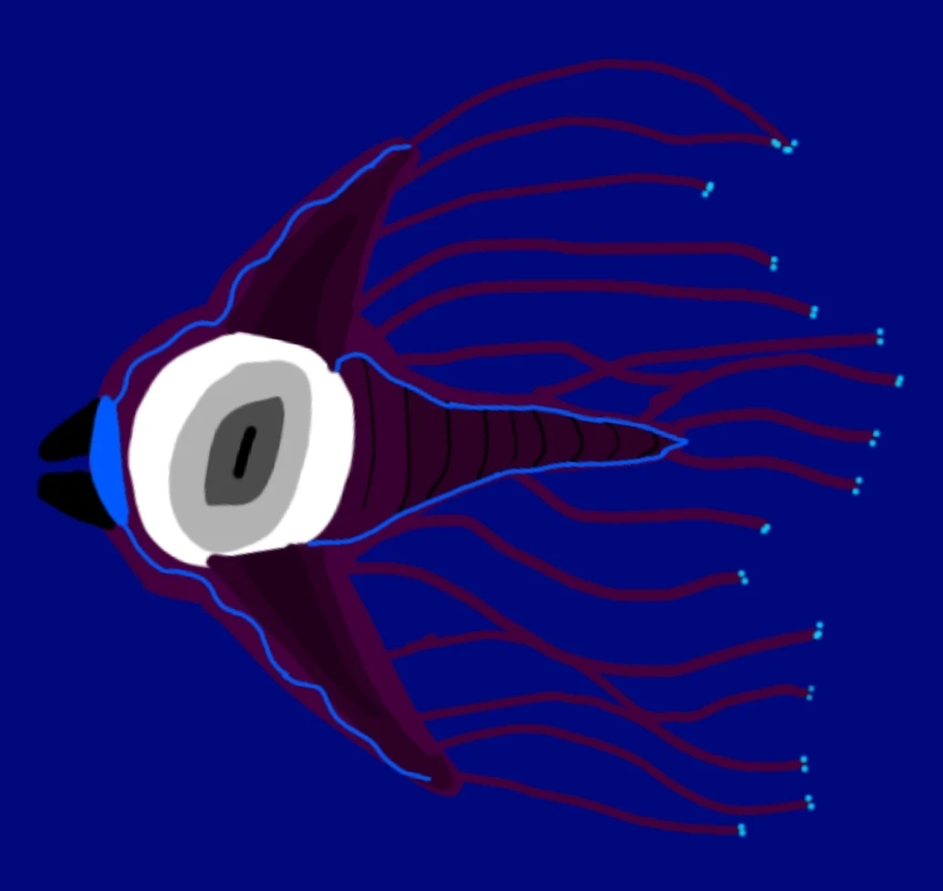 I made this deep sea peeper | Scrolller