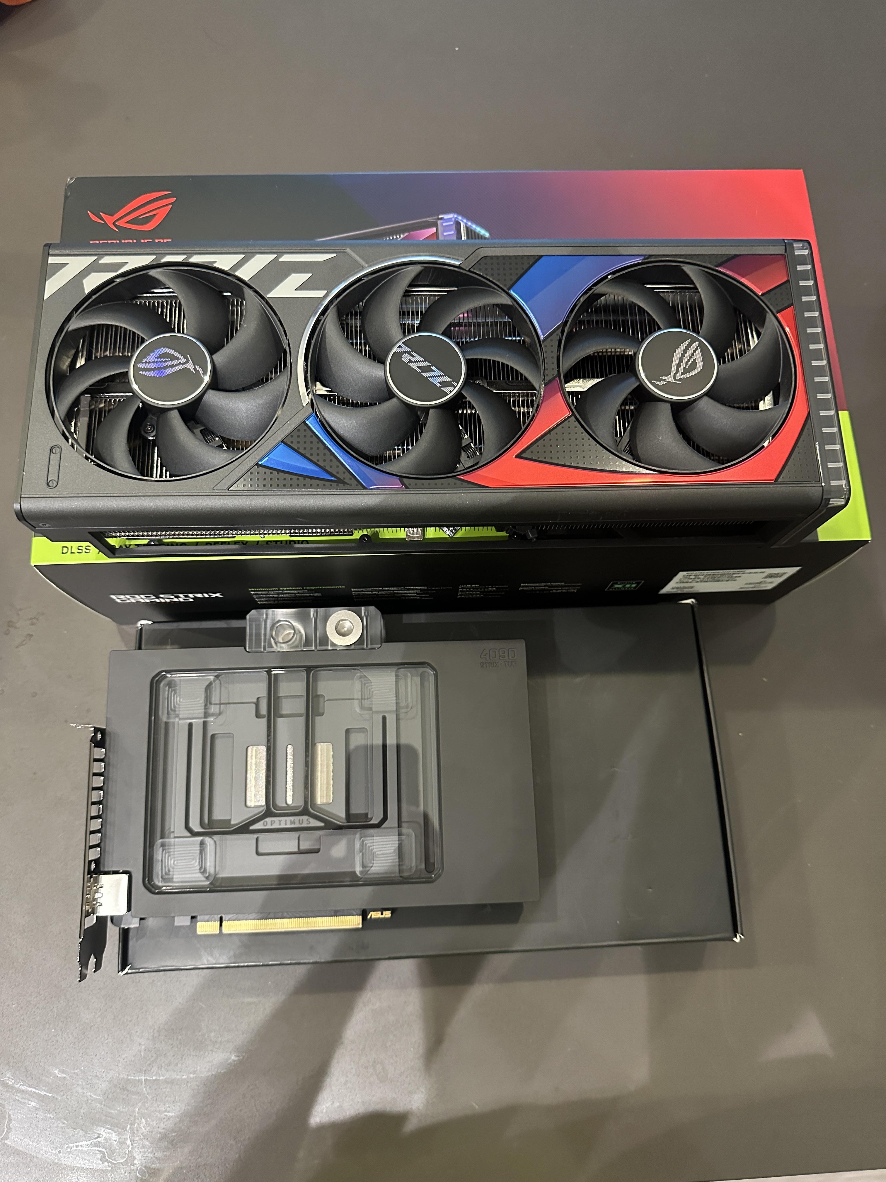 Before & After - Strix 4090 OC & Optimus Block | Scrolller