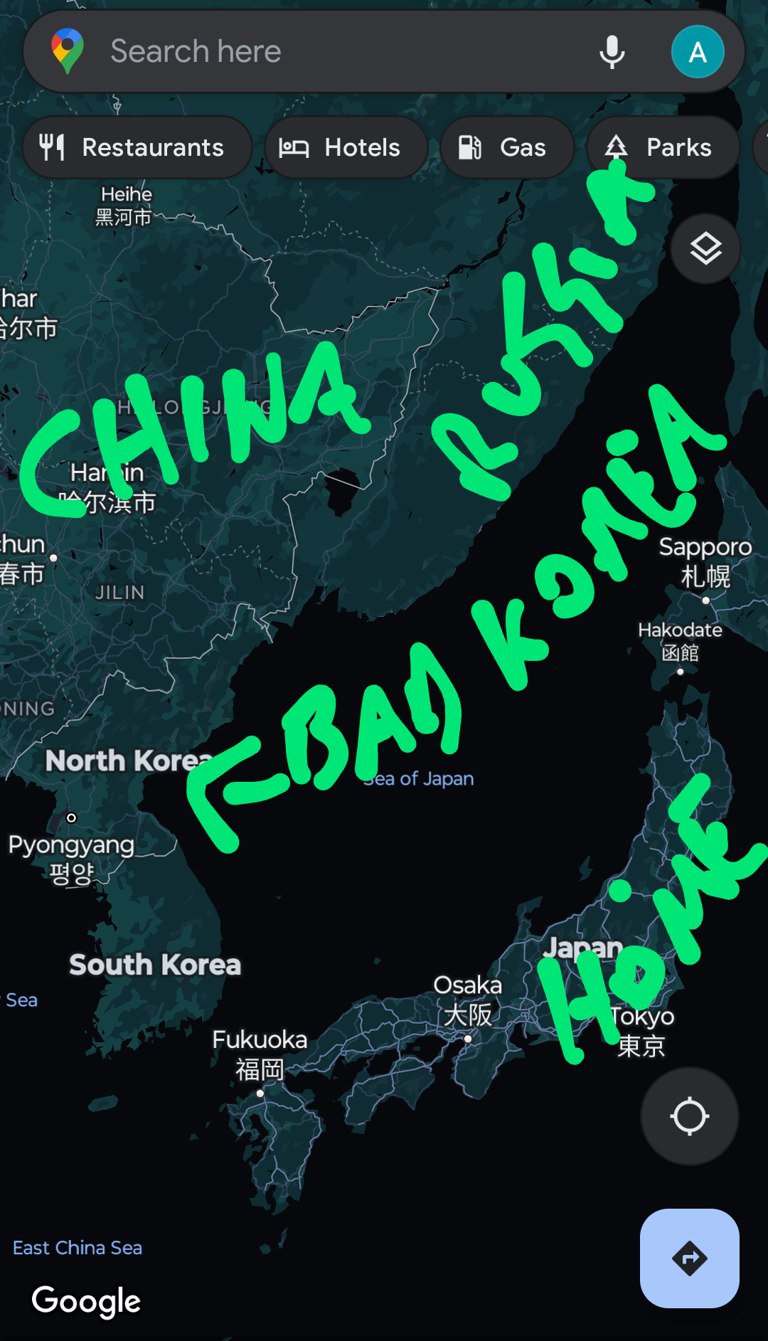 My explanation of East Asian geography | Scrolller