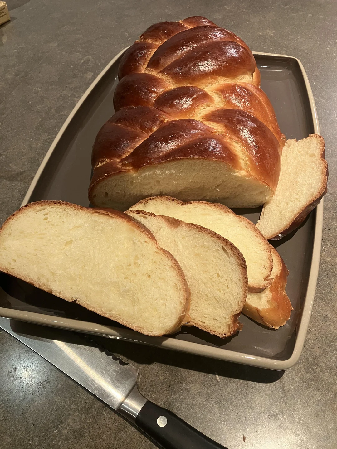 Typhoon cancelled my vacation, so I made challah | Scrolller