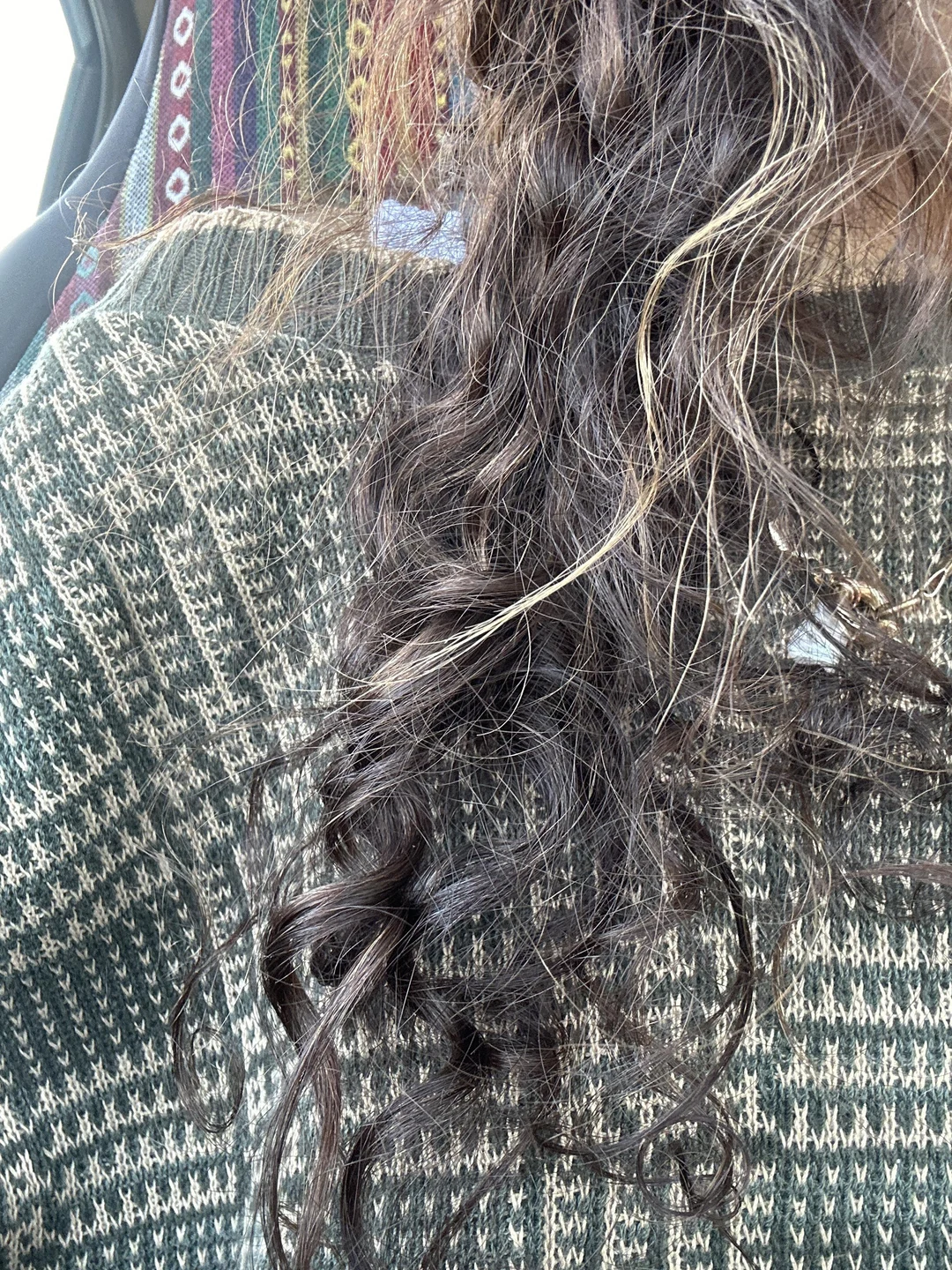 dark hair suddenly having blonde ?? | Scrolller