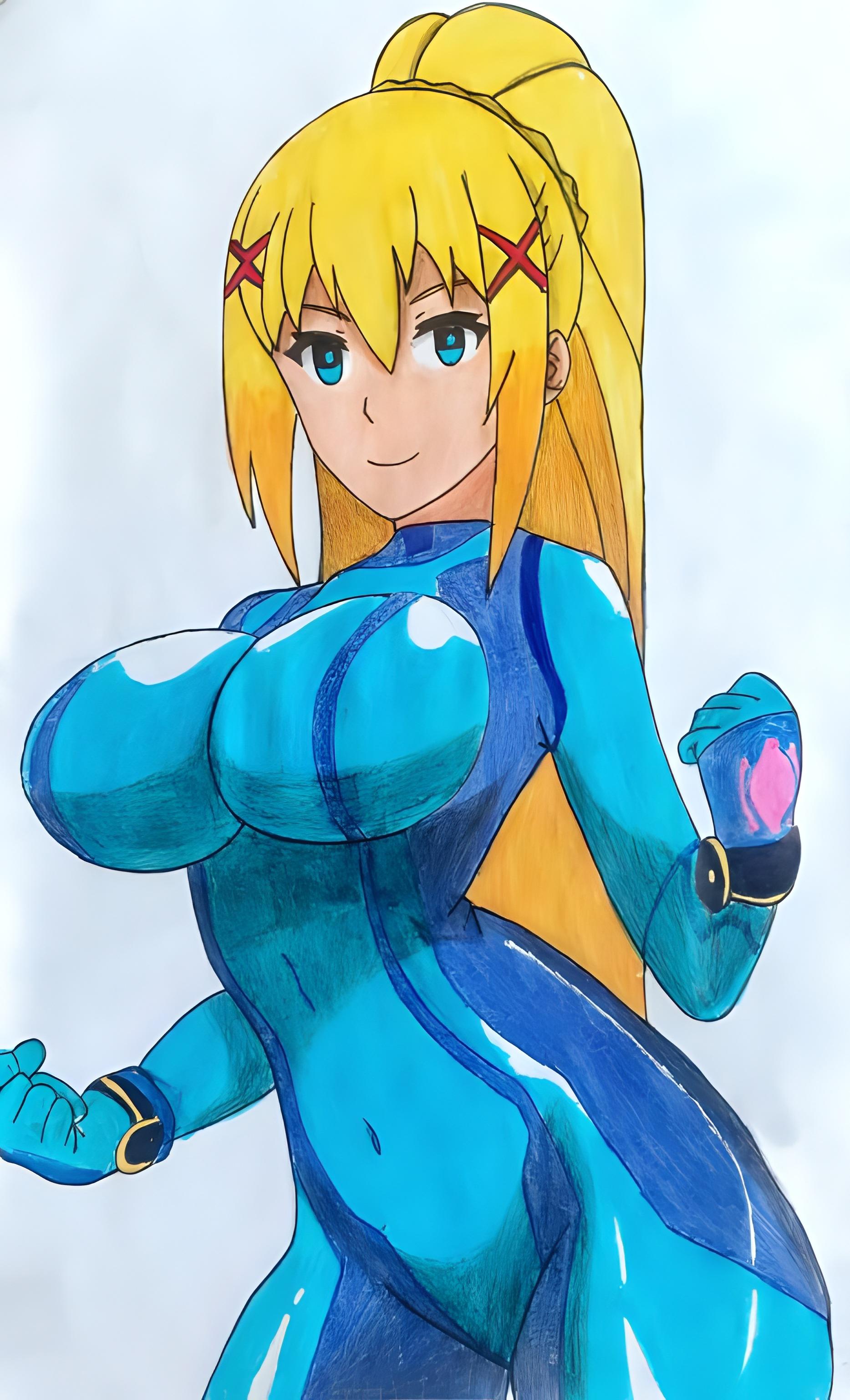 Discover more like Konosuba: Zero Suit Lalatina (Metroid x Konosuba) and Related Content | Scrolller