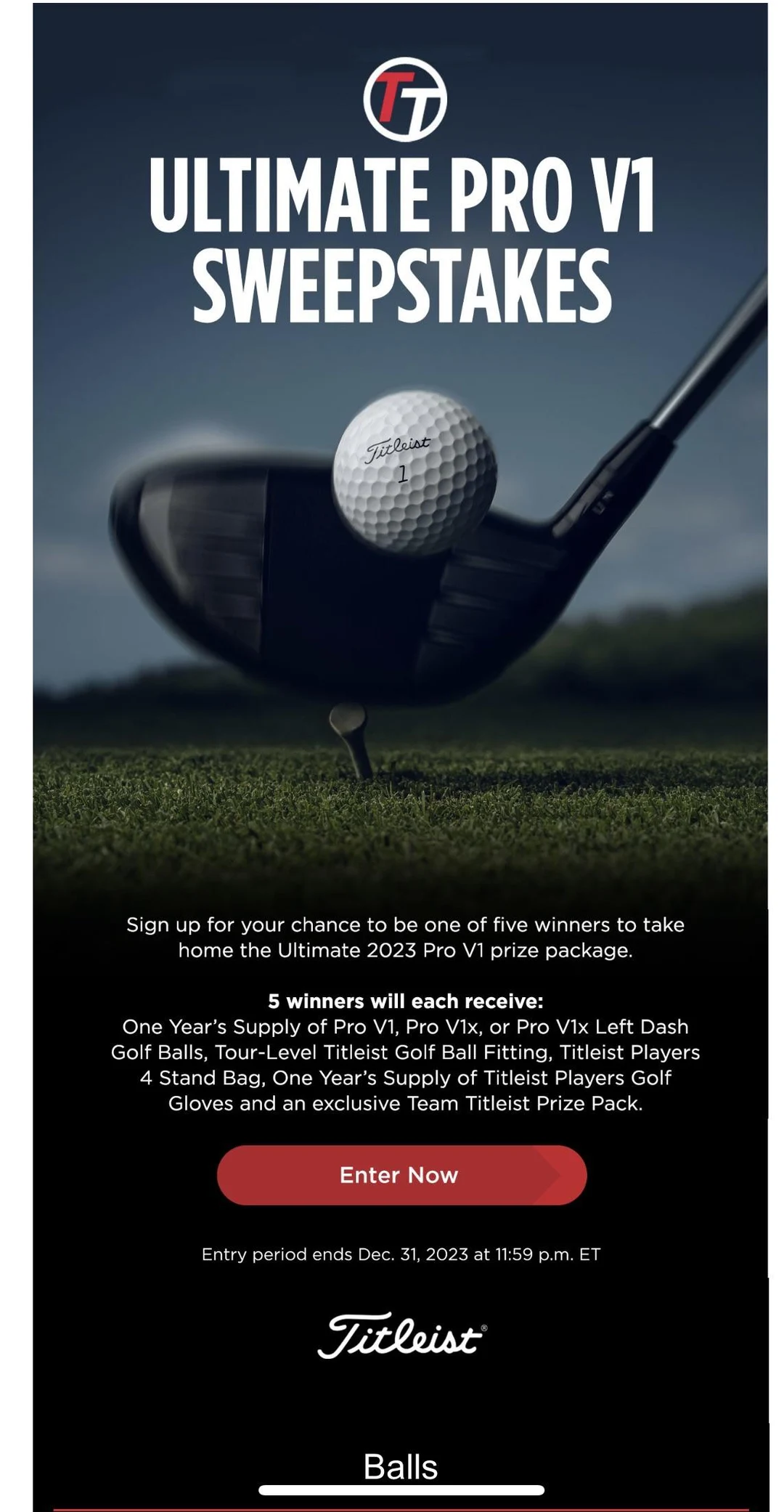 Years supply of golf balls | Scrolller