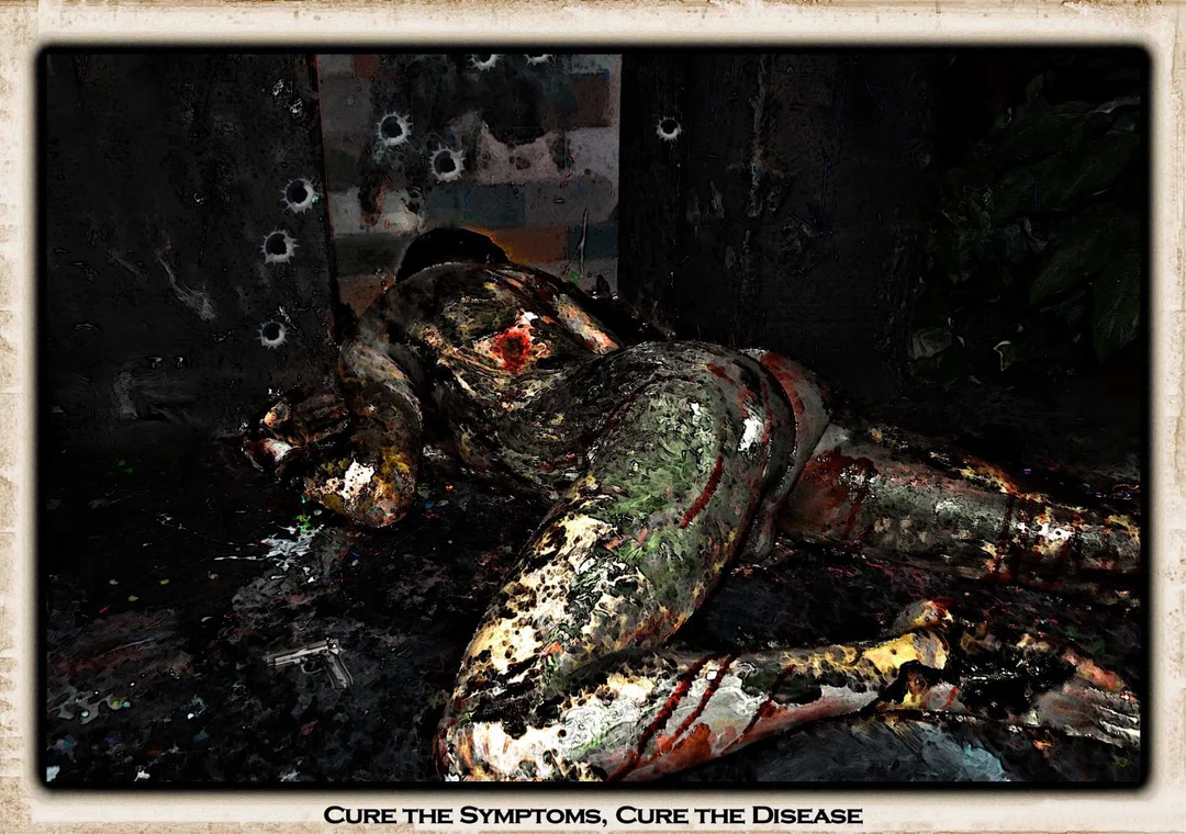 Cure the Symptoms, Cure the Disease (CORPSE series - Grey Cross Studios Body Painting 2023 ...