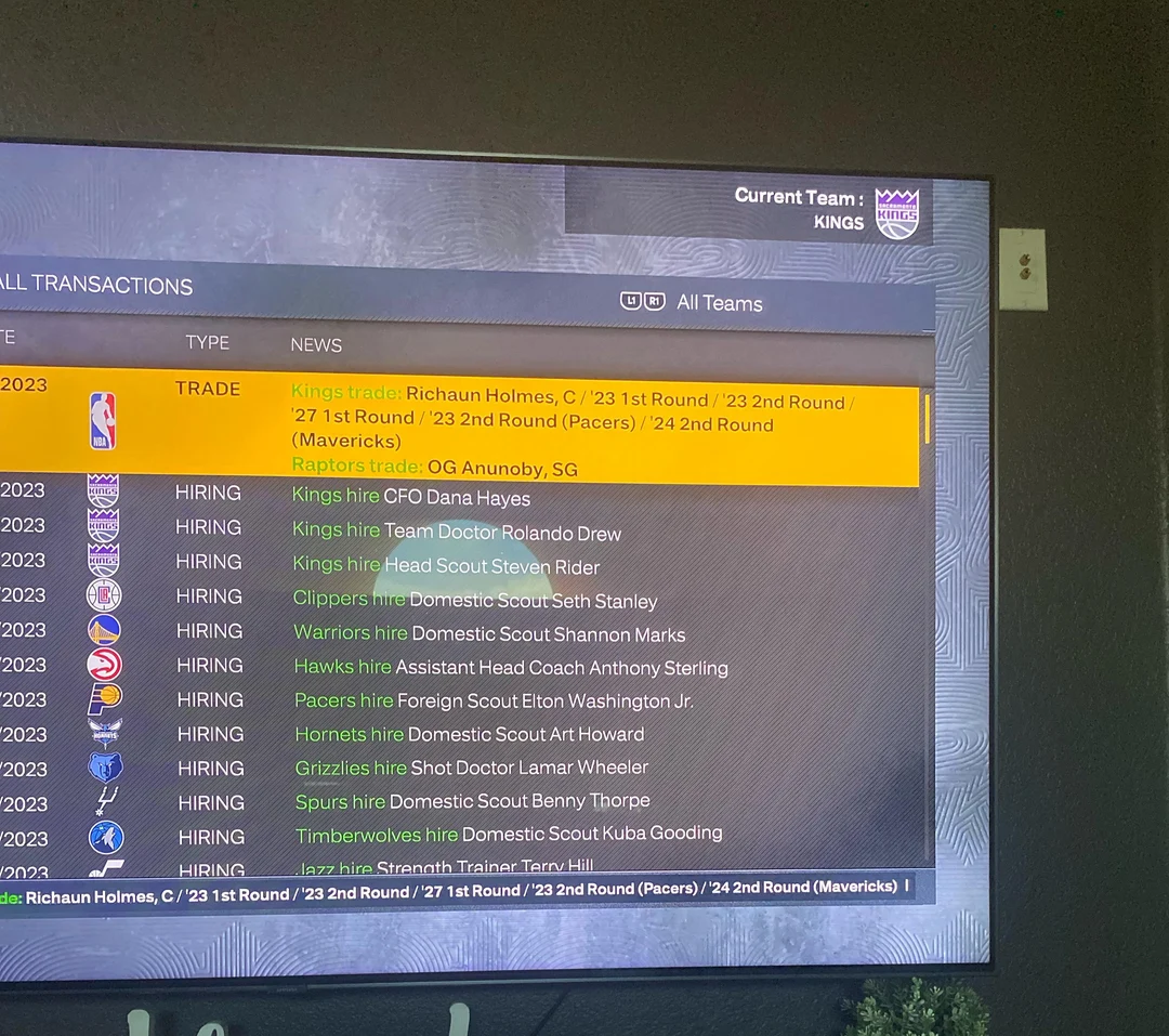 The Raptors accepted this trade on 2k | Scrolller