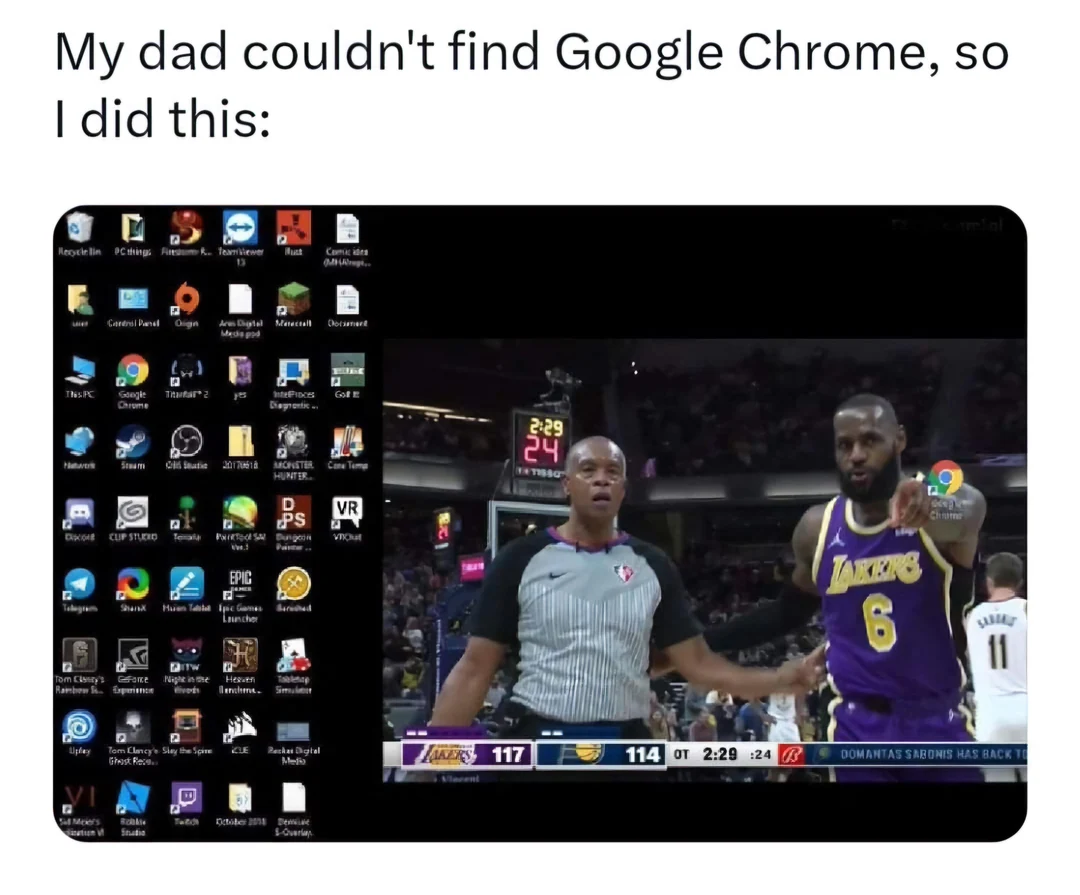 LeTechSupport coming in clutch with the assist | Scrolller