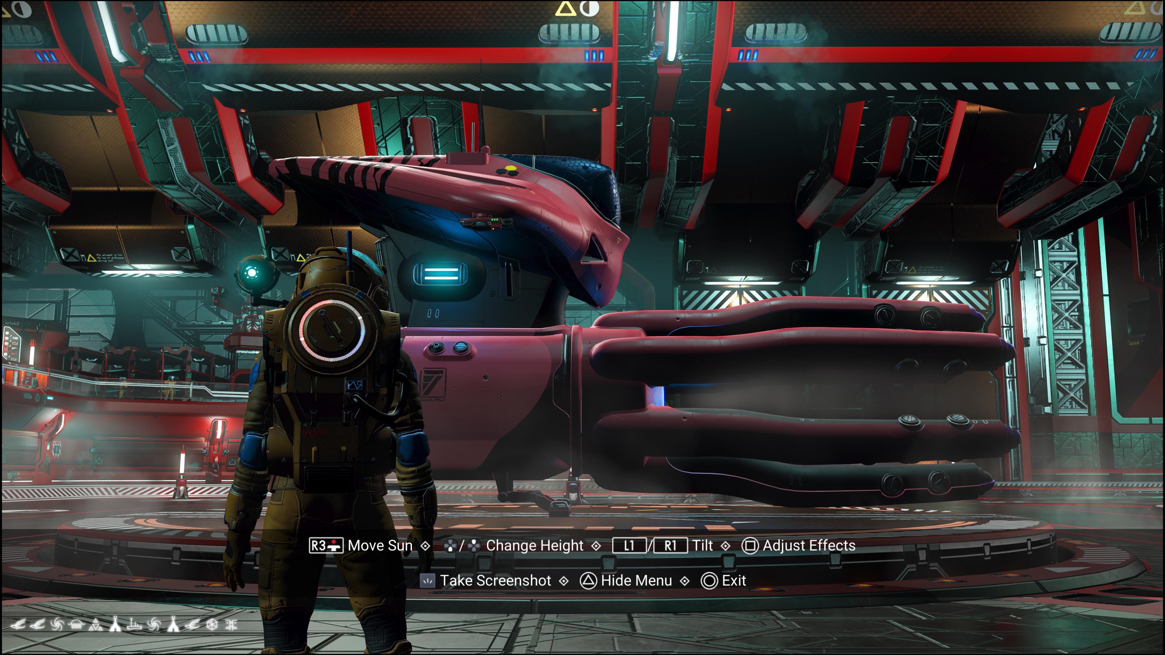 Burgundy squid ship | Scrolller