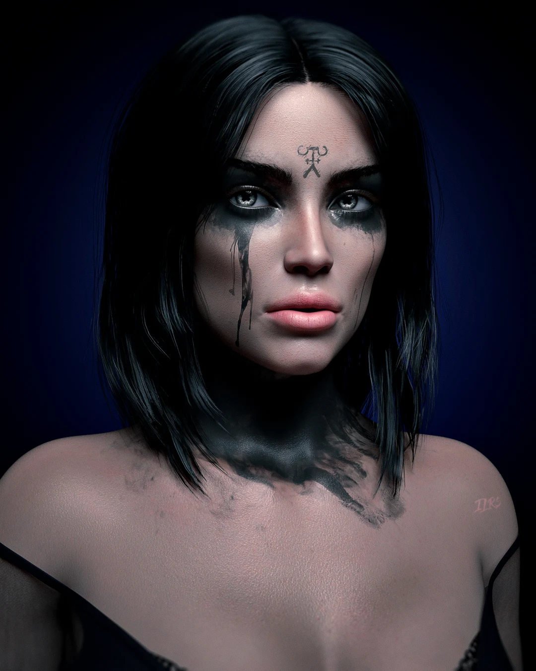 Cold Witch, Me, Digital 3D, 2022 | Scrolller