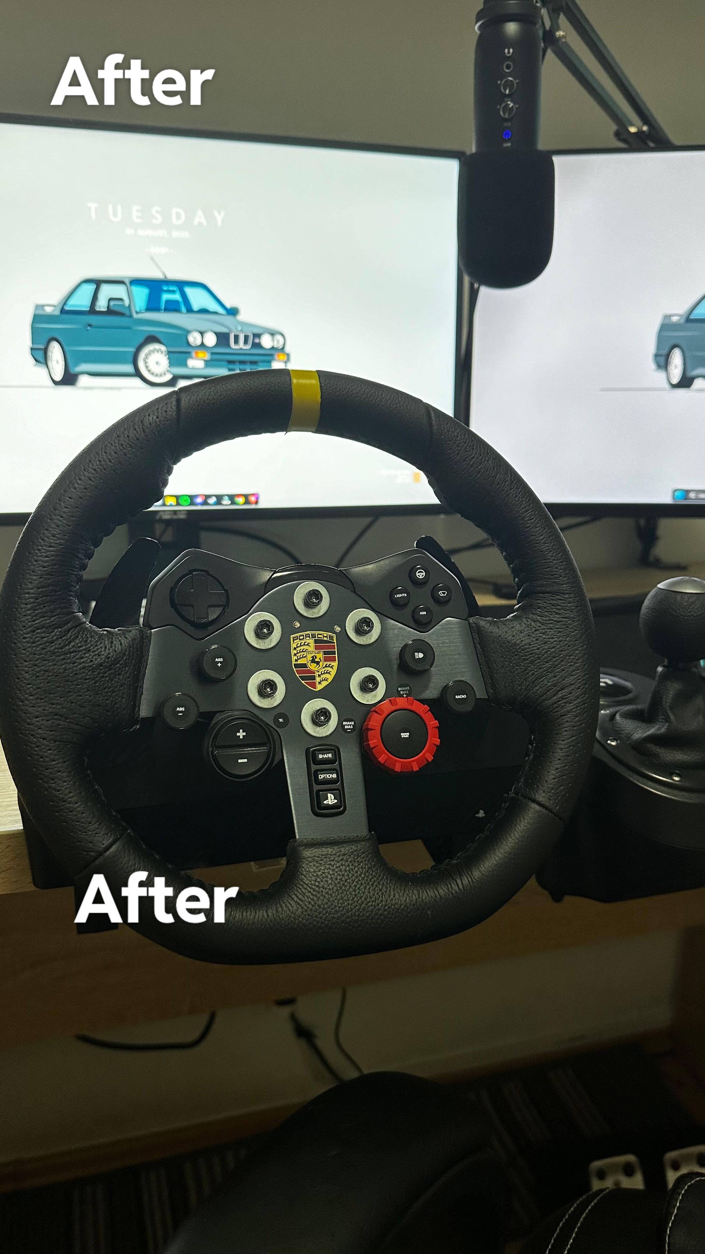 Logitech G29 Mod before & after | Scrolller